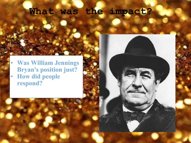 William Jennings Bryan's: Cross of Gold Speech | PPT