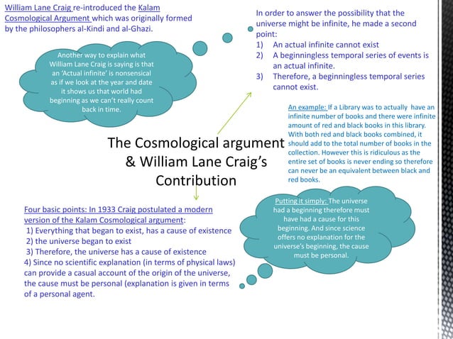 William lane craig’s cosmological argument AS Level | PPTX | Physics ...