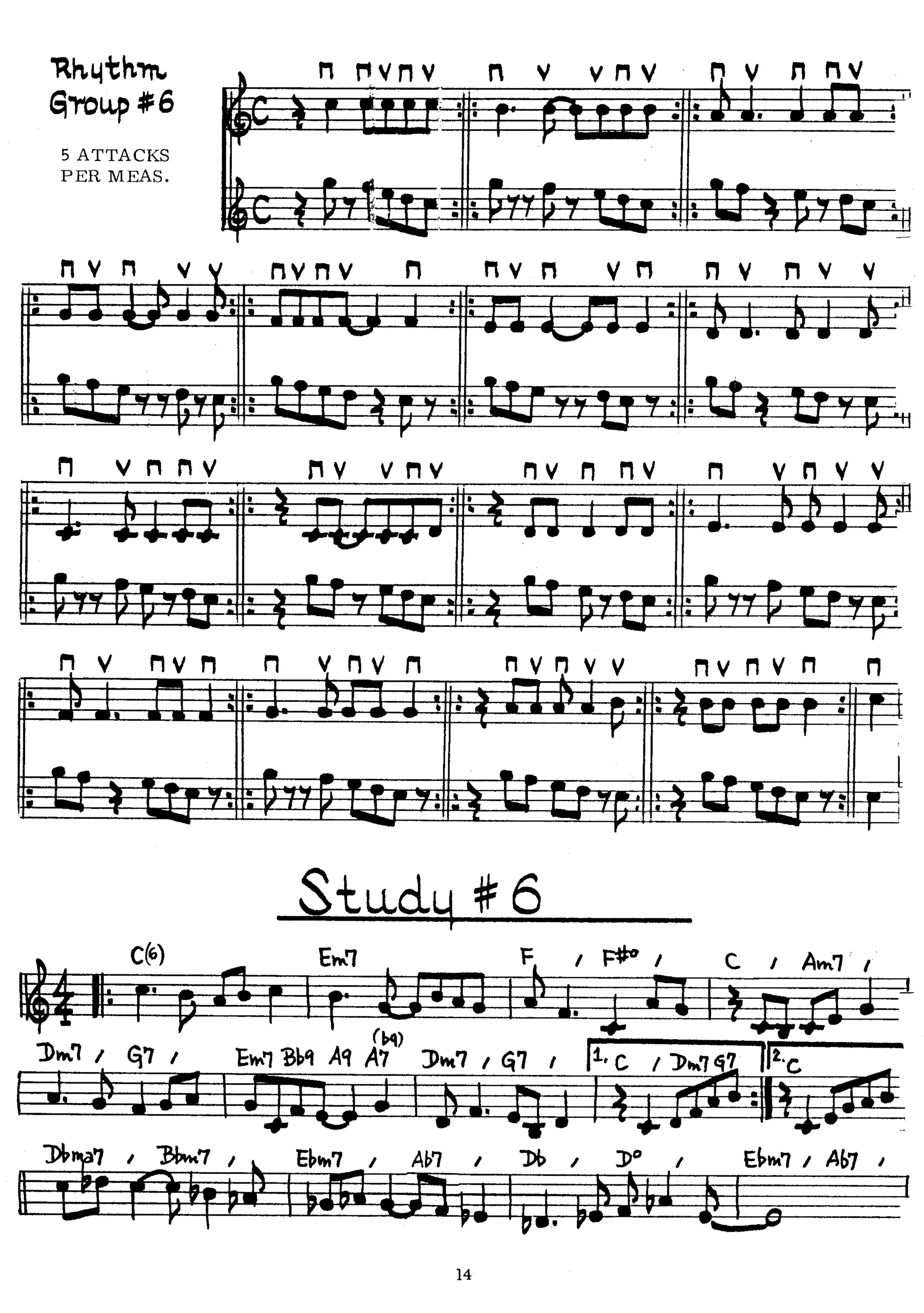 William leavitt melodic rhythms for guitar | PDF