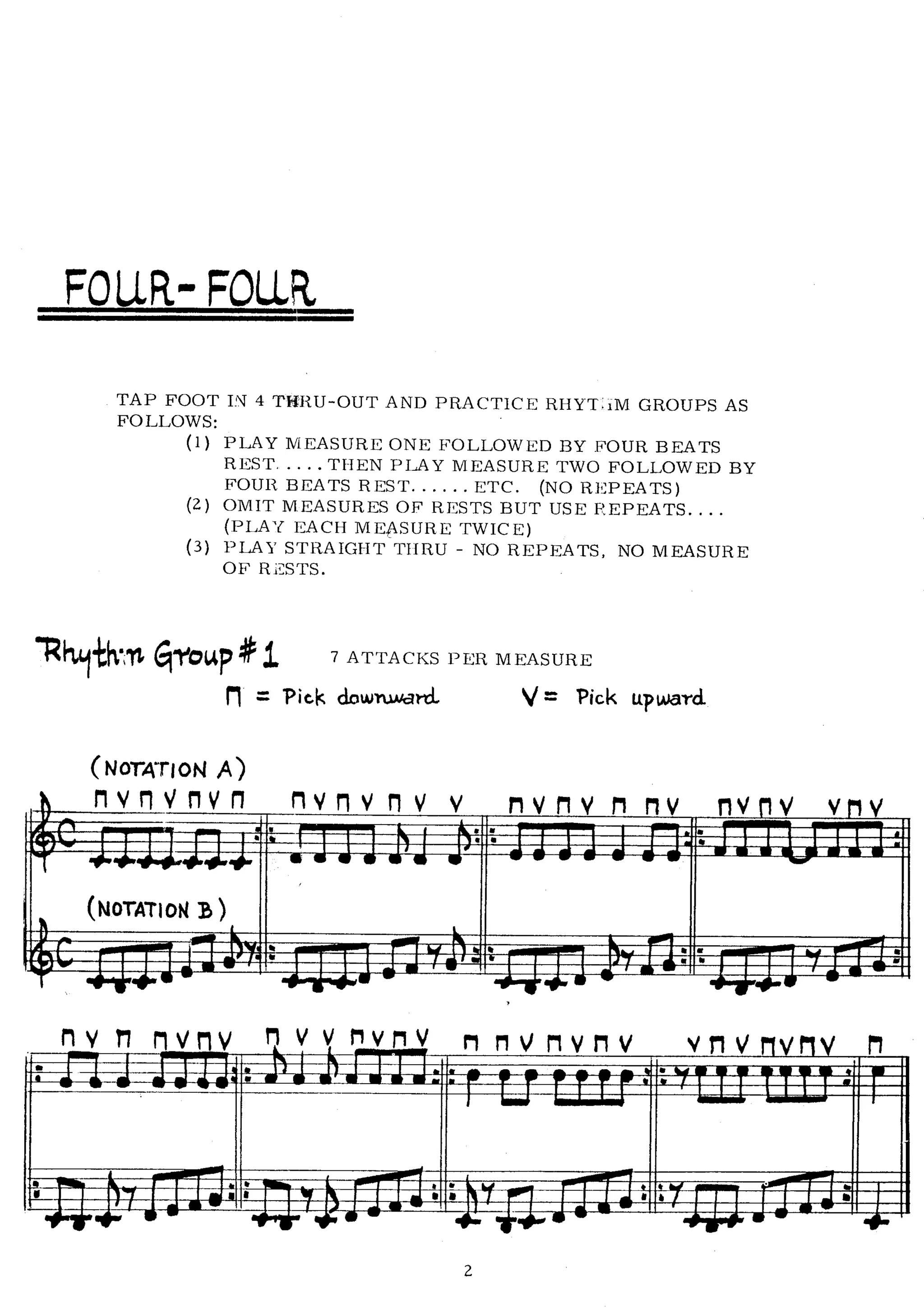 William leavitt melodic rhythms for guitar | PDF