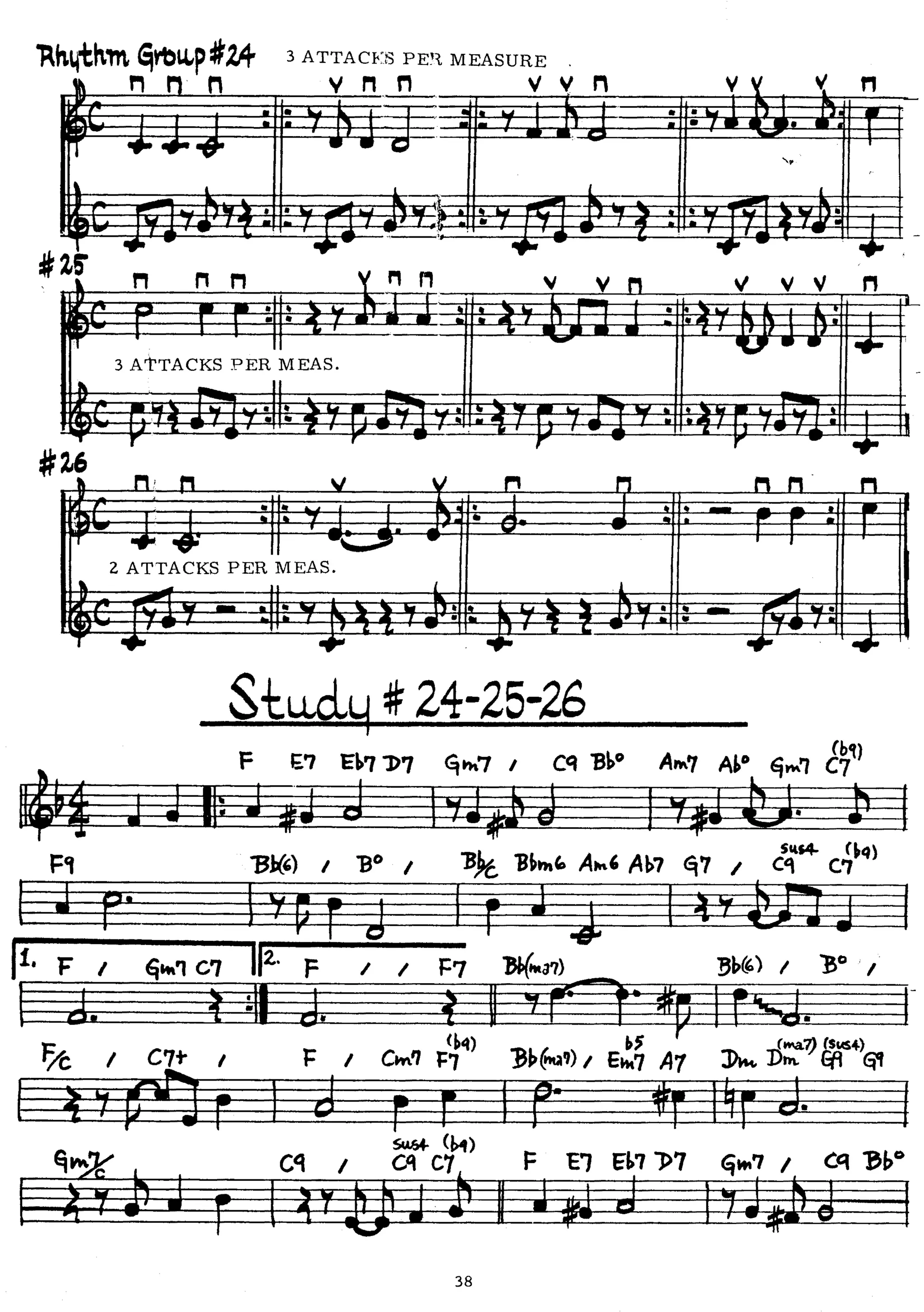 William leavitt melodic rhythms for guitar | PDF