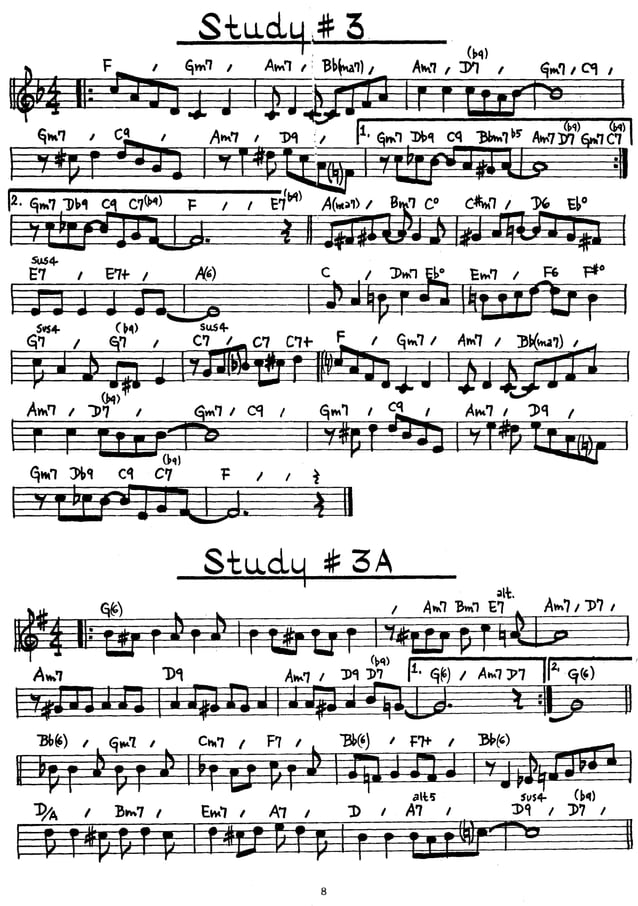 William leavitt melodic rhythms for guitar | PDF