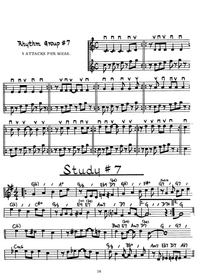 William leavitt melodic rhythms for guitar | PDF