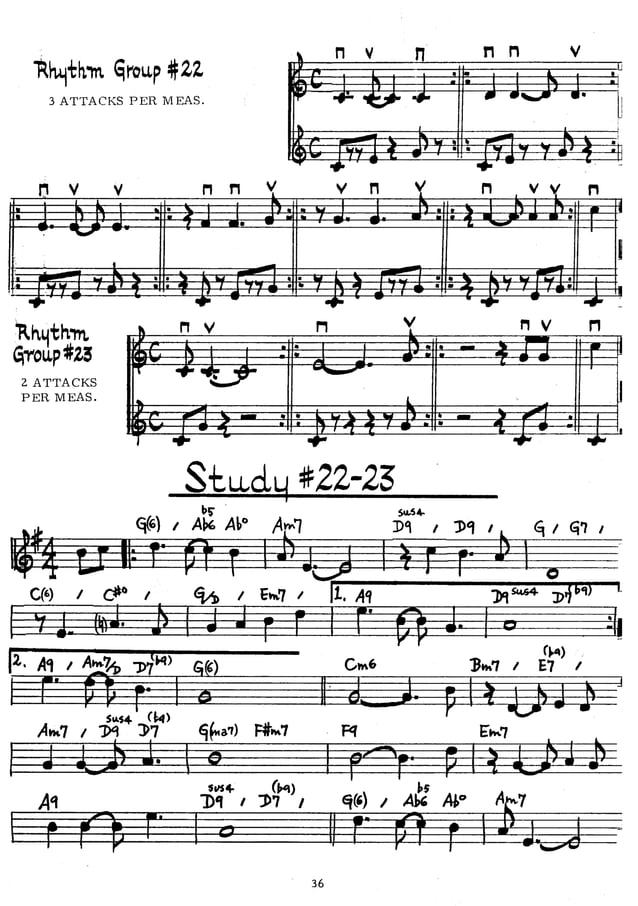 William leavitt melodic rhythms for guitar | PDF