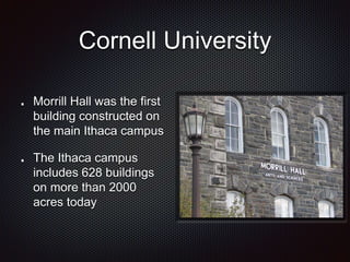 Around Cornell University | PPT