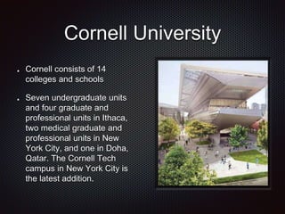 Around Cornell University | PPT