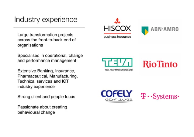 Operational excellence | Cost reduction | Restructuring | PDF