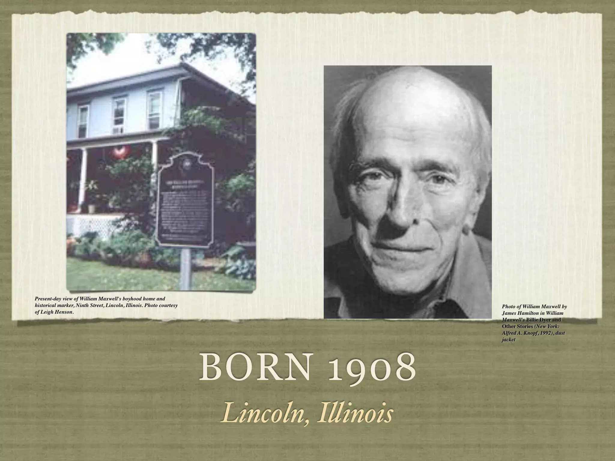 William maxwell | KEY