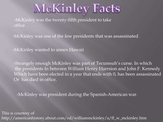 William McKinley | PPTX
