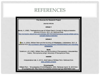 William penn and the beginning of pennsylvania | PPT