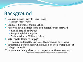 William G. Perry Jr. | PPTX