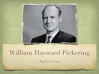 William pickering | KEY