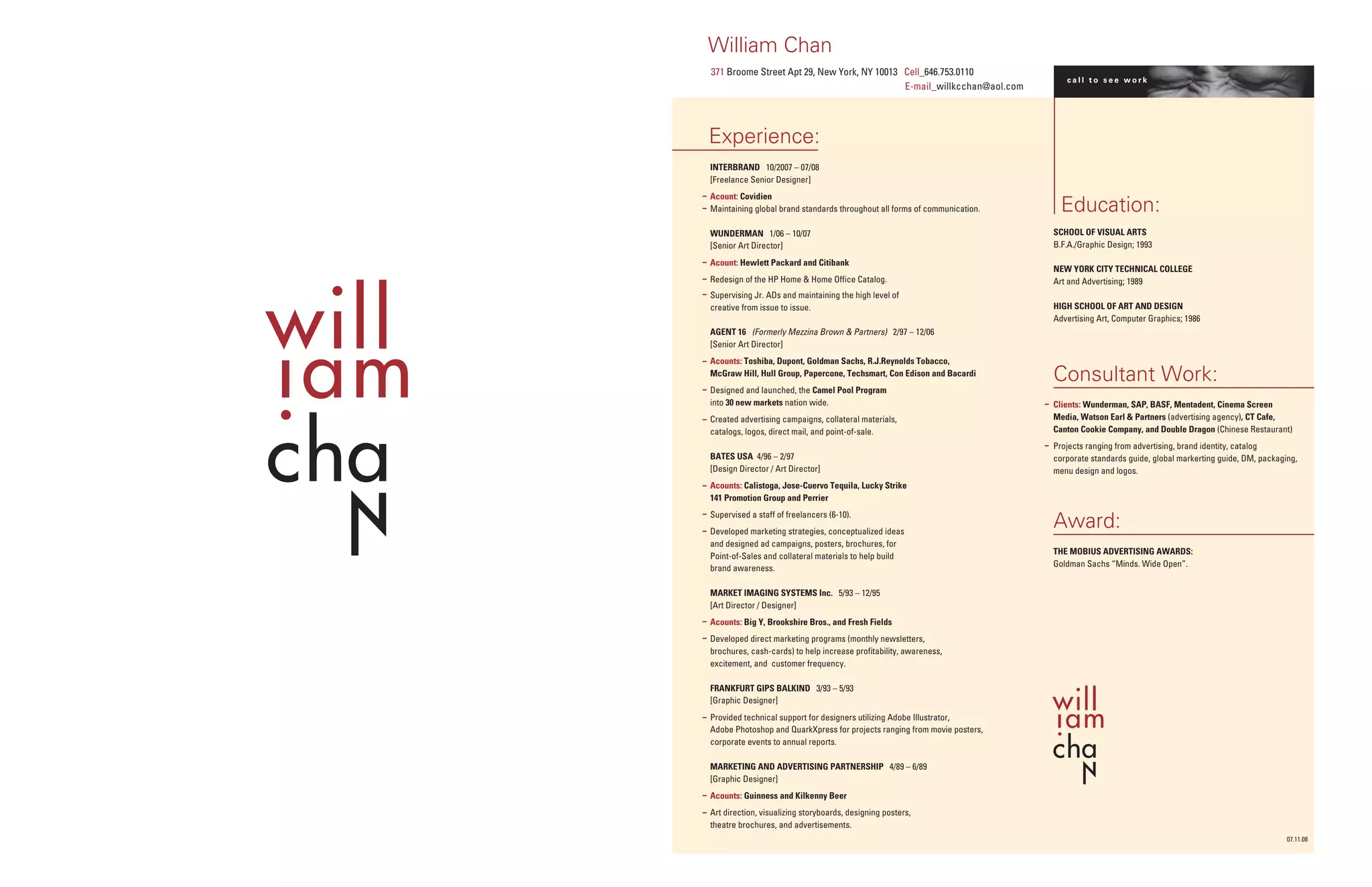 William Portfolio Resume | PDF