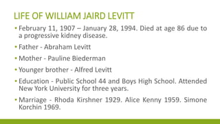 William Levitt | PPT