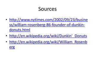 William rosenberg | PPTX
