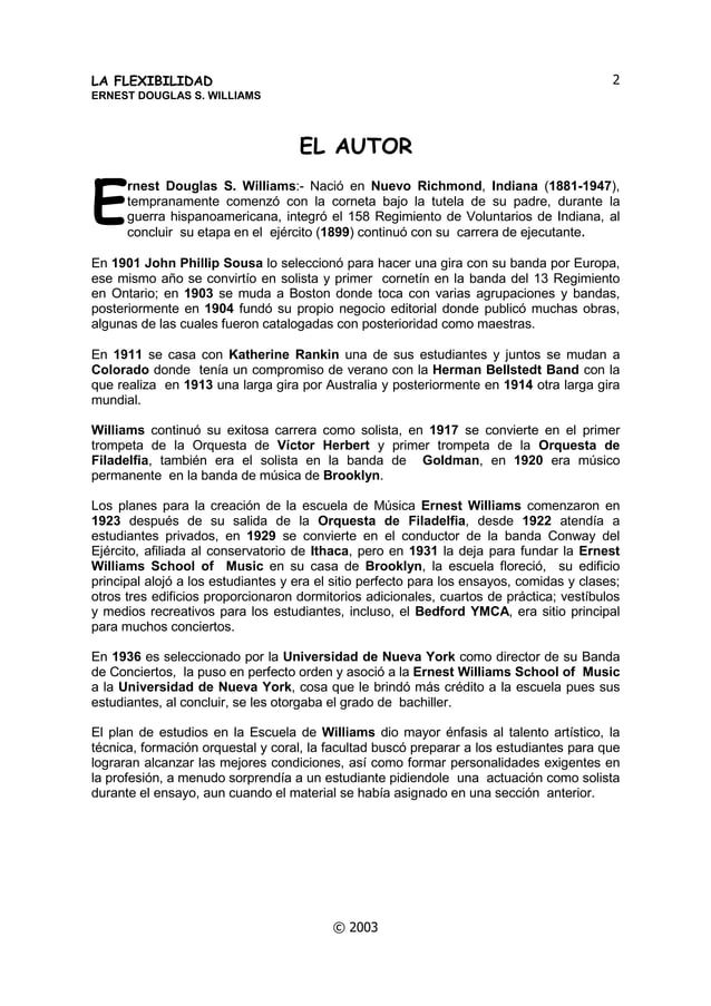 Metodo Williams | PDF