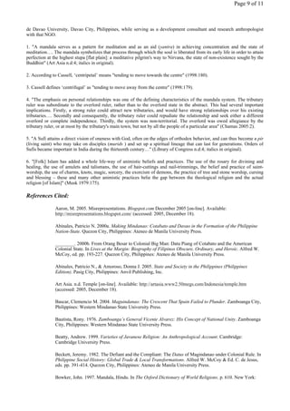 Williams 2007 Mandala Significance In Magindanawn Society | PDF