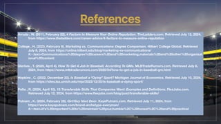 Brandon Williams Personal Brand Exploration | PPT