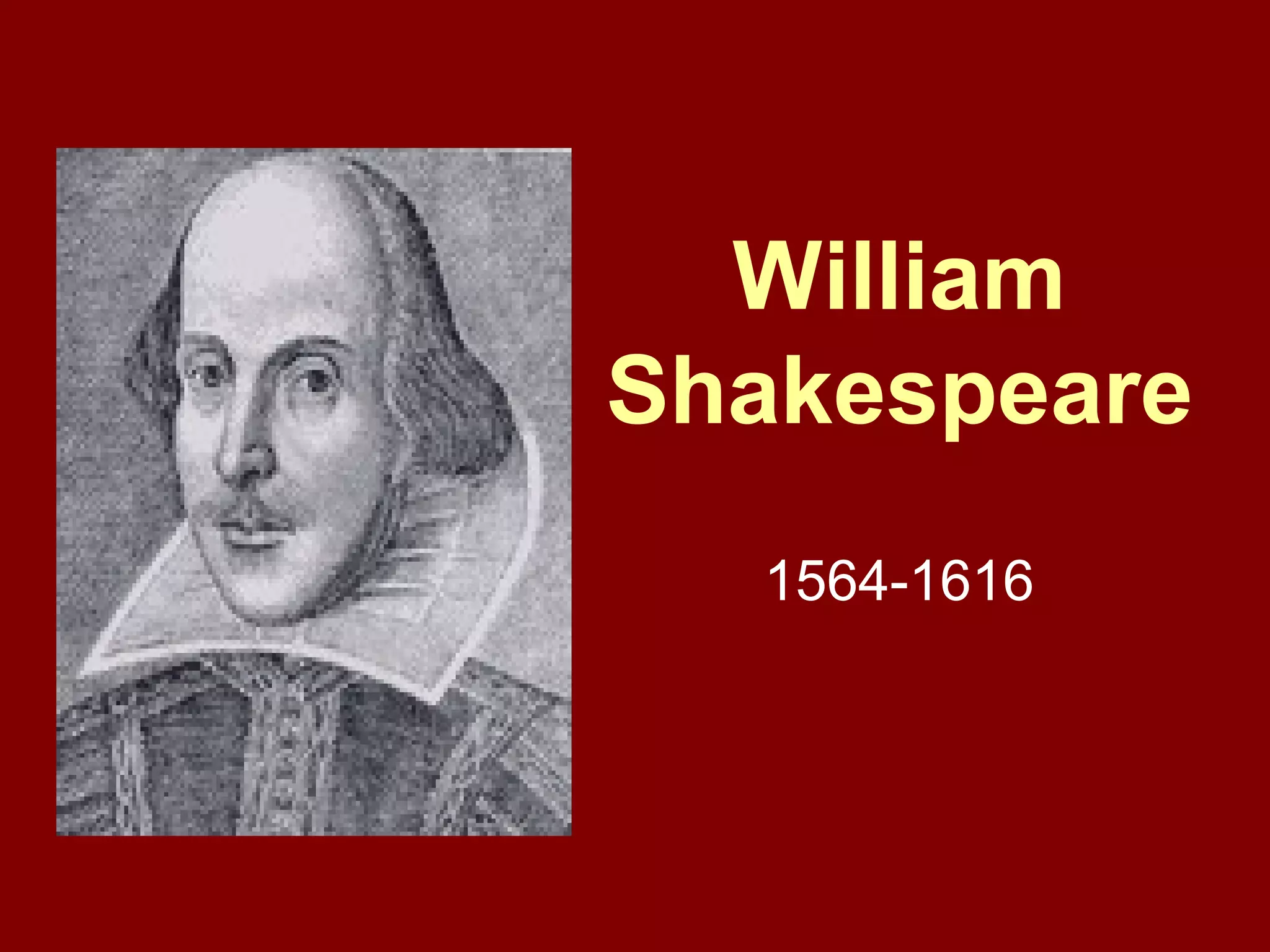 William Shakespeare powerpoint | PPT