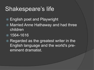 William shakespeare | PPT