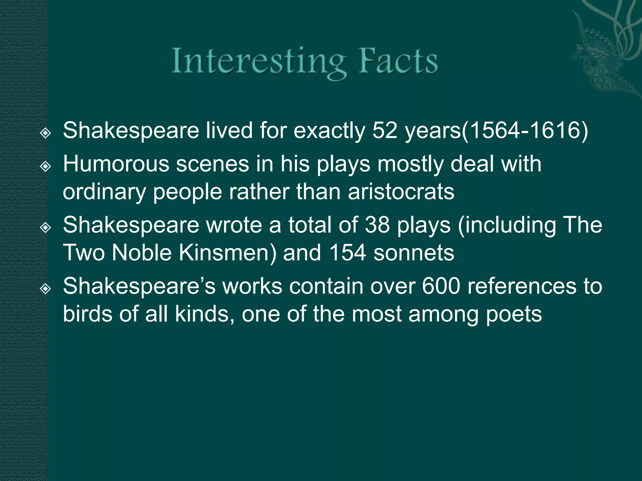 William Shakespeare | PPT