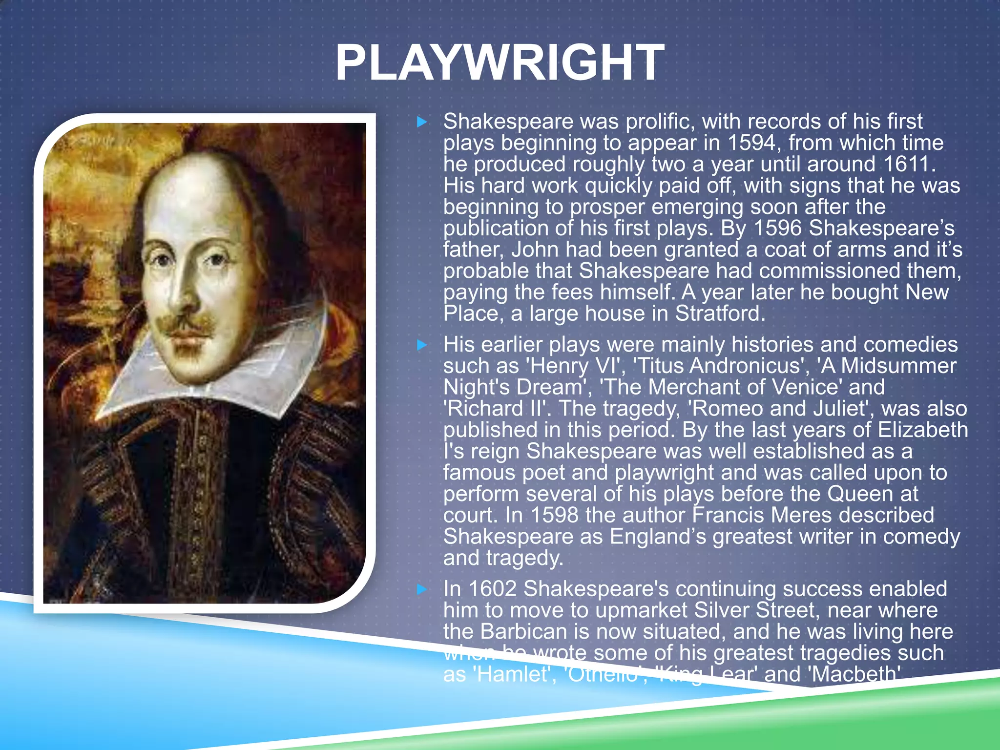 William shakespeare | PPTX