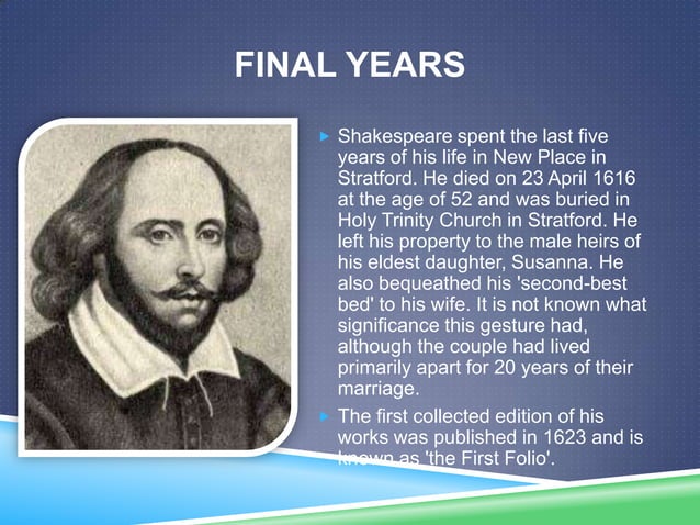 William shakespeare | PPT