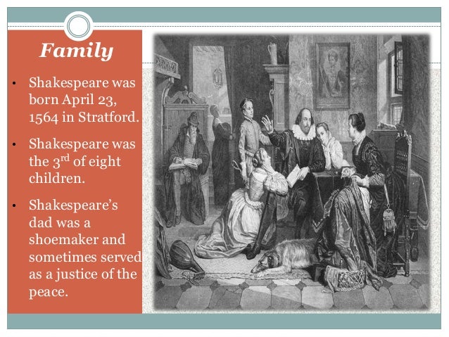 William Shakespeare And His Family