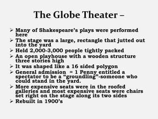 The Bard of Avon - William Shakespeare | PPT