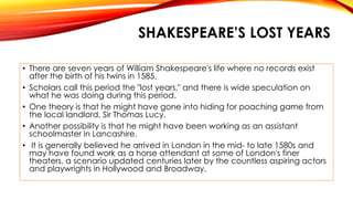 William shakespeare | PPT