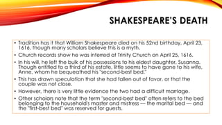 William shakespeare | PPT