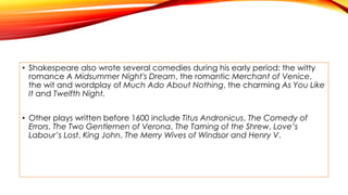 William shakespeare | PPT