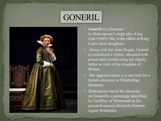 William shakespeare's King Lear | PPTX