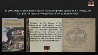 William Shakespeare: Brief History of His Era | PDF