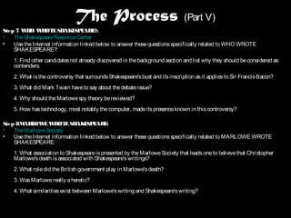 William shakespeare authorship | PPT