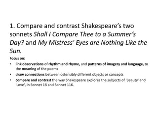 William shakespeare the renaissance | PPTX