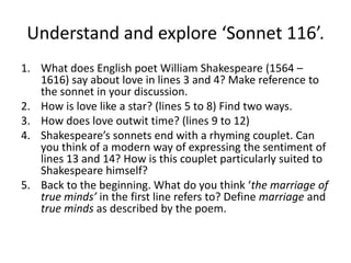 William shakespeare the renaissance | PPTX