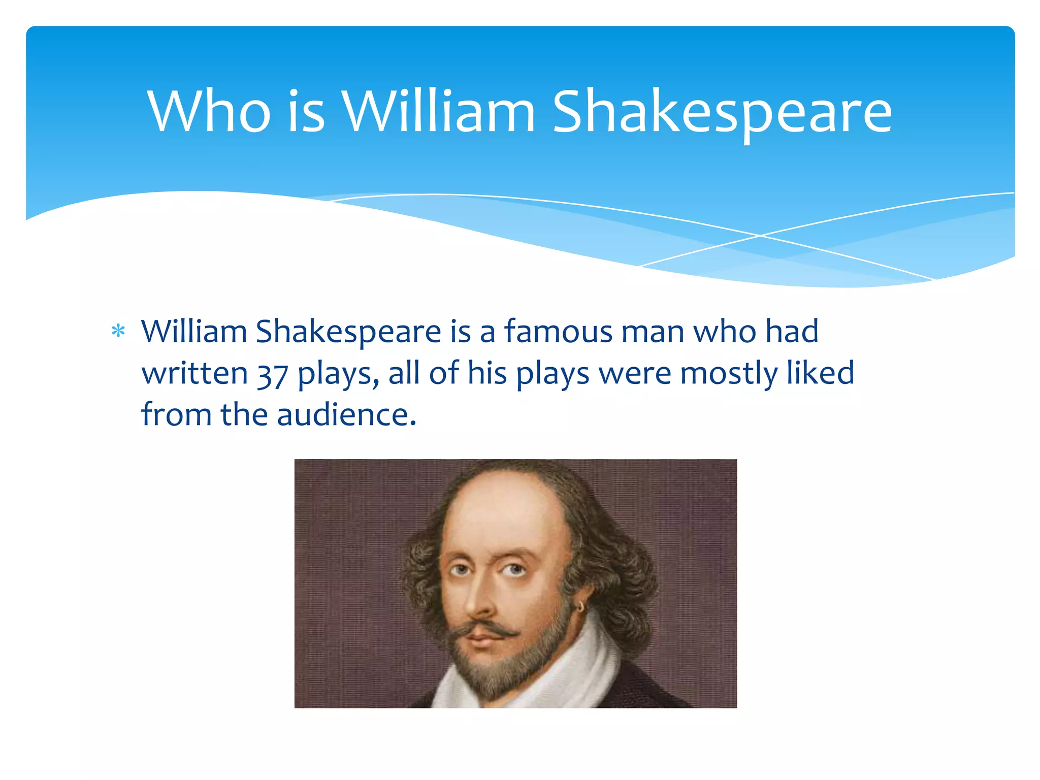 William shakespeare | PPTX