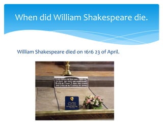William shakespeare | PPTX