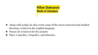 William Shakespeare | PPTX
