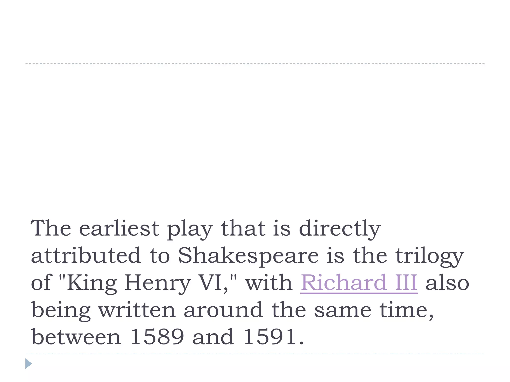 William shakespeare 5 | PPT