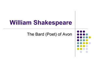 William Shakespeare Bio.pptx