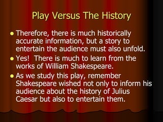 William shakespeare julius caesar | PPT