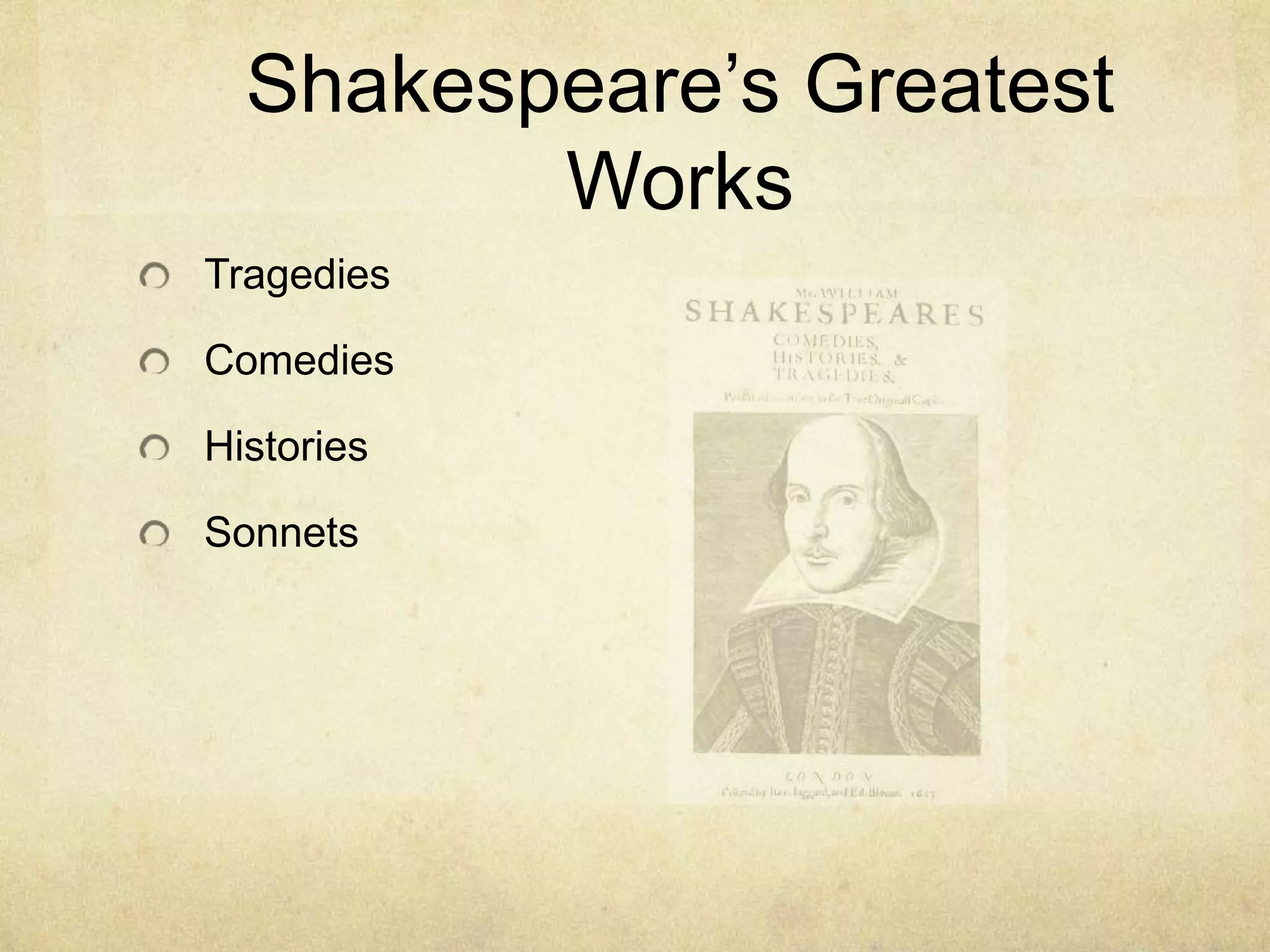 William Shakespeare Presentation | PPTX