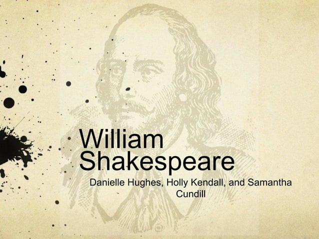 William Shakespeare Presentation | PPTX
