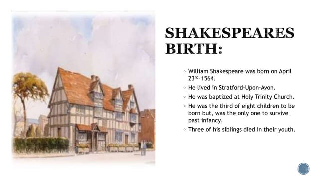 William shakespeare presentation tst 2020 | PPT