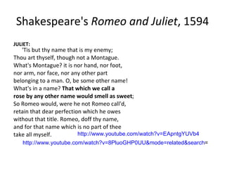 William shakespeare v2010 | PPT