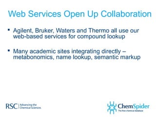Structure verification and elucidation using the ChemSpider database | PPT