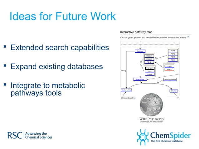 Structure verification and elucidation using the ChemSpider database | PPT