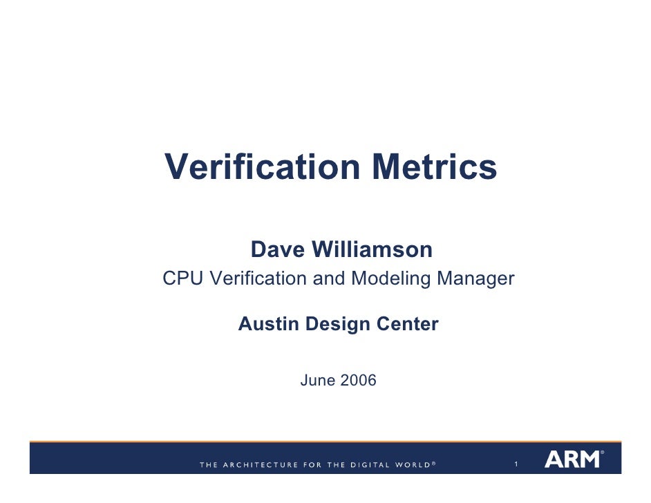 Williamson arm validation metrics Williamson arm validation metrics